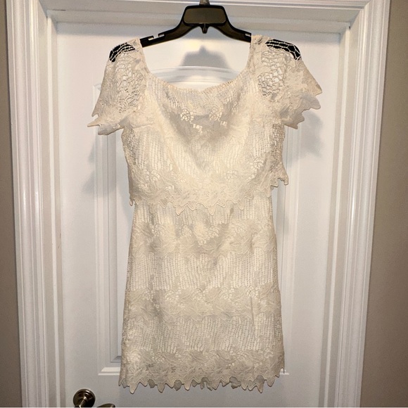 Gianni Bini | Dresses | Gianni Bini Maggie Dress Cream Crochet | Poshmark